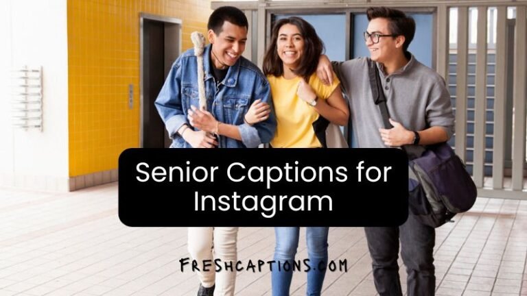 180+ Senior Captions for Instagram 2025 - Captions , Quotes and Pick Up ...
